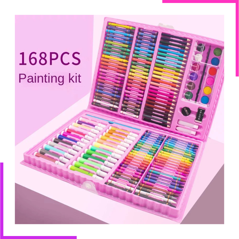 Set Artistique 150 ou 168 Pièces| Bogui Store